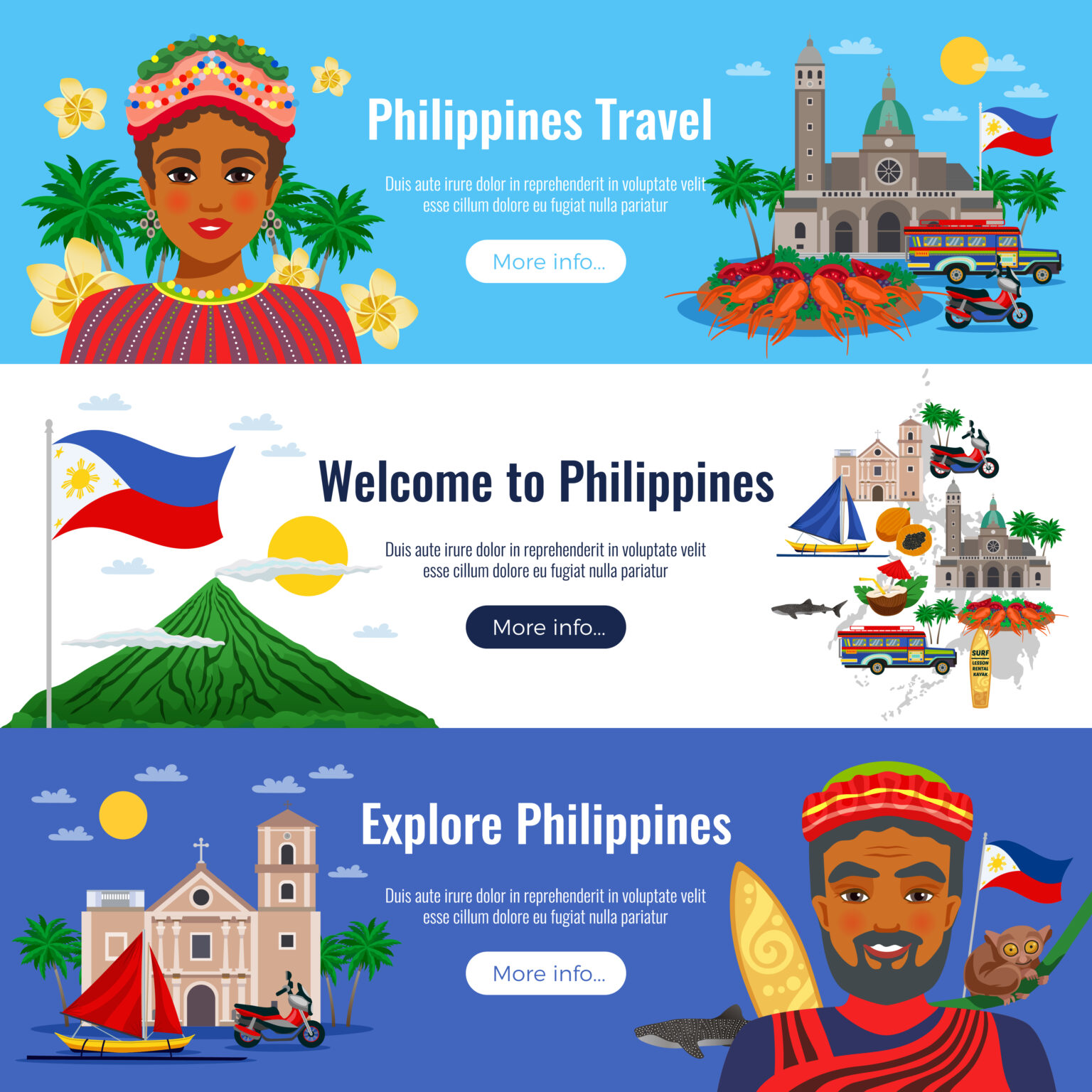 Philippines Infographics for Cultural Insights